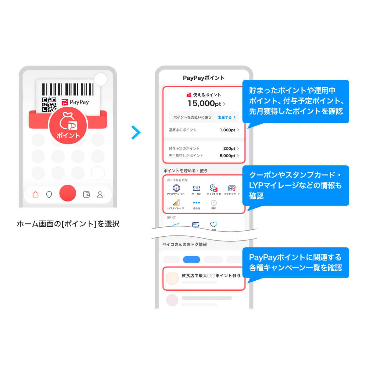 ホーム画面にPayPayポイントの情報が集約された「ポイント」のアイコンが新登場！ | 2023年6月14日のプレスリリース | PayPay株式会社
